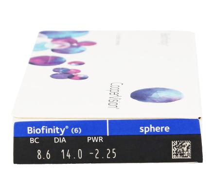 Contact Lenses - Biofinity Energys - 6 Monthly Lenses - buy online at ...